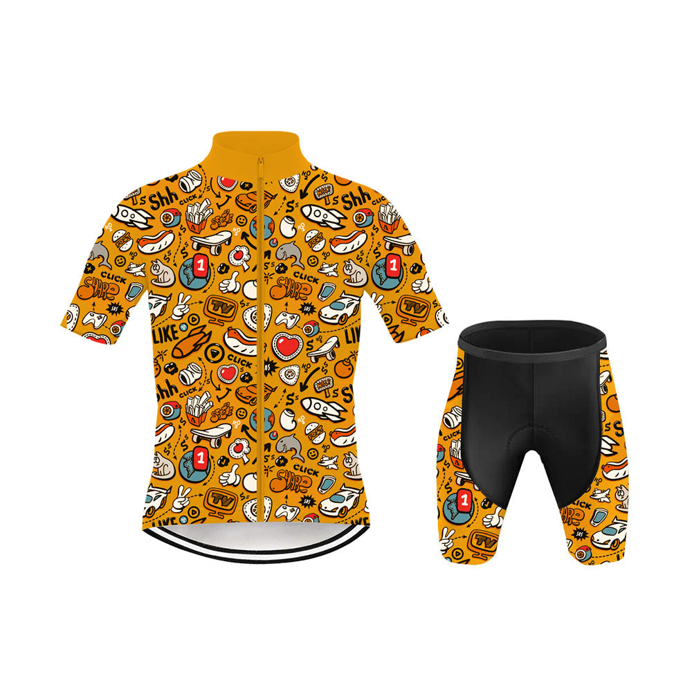 What A Happy Life Kid's Cycling Kit – Rssc Sports