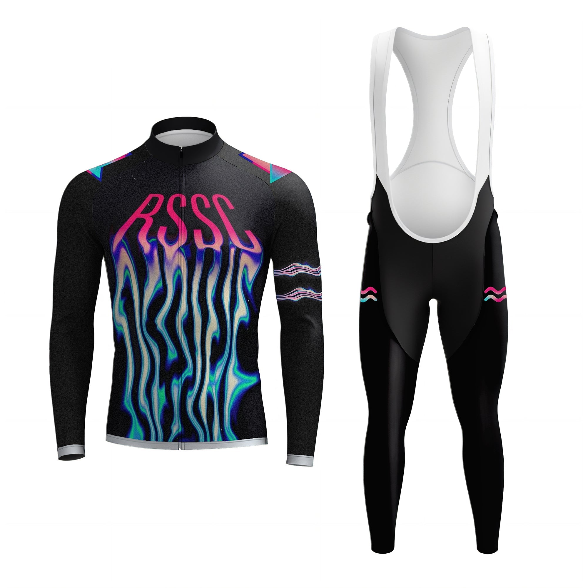rssc dissolve Men's Long Sleeve Cycling Kit | RSSC Sports – Rssc Sports