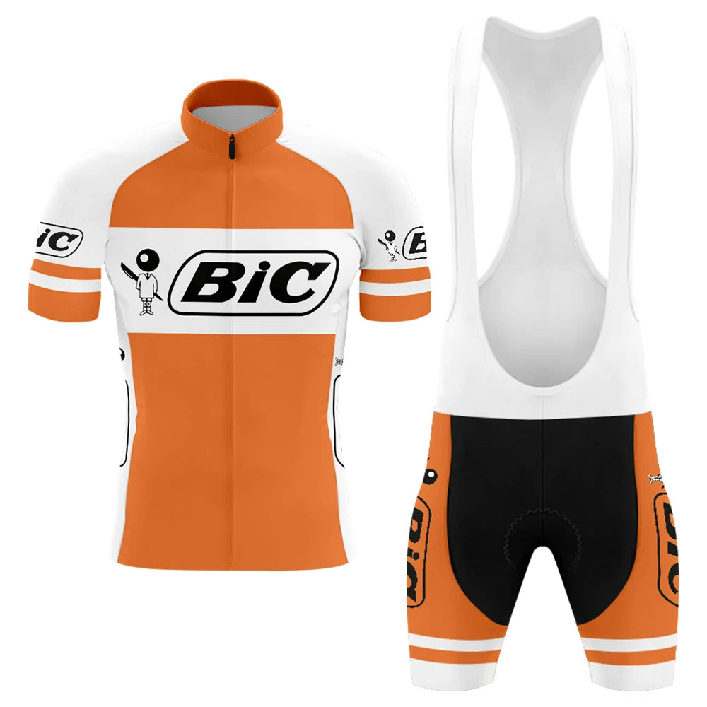 BIC Retro Men's Short Sleeve Cycling Kit | Rsscsports – Rssc Sports