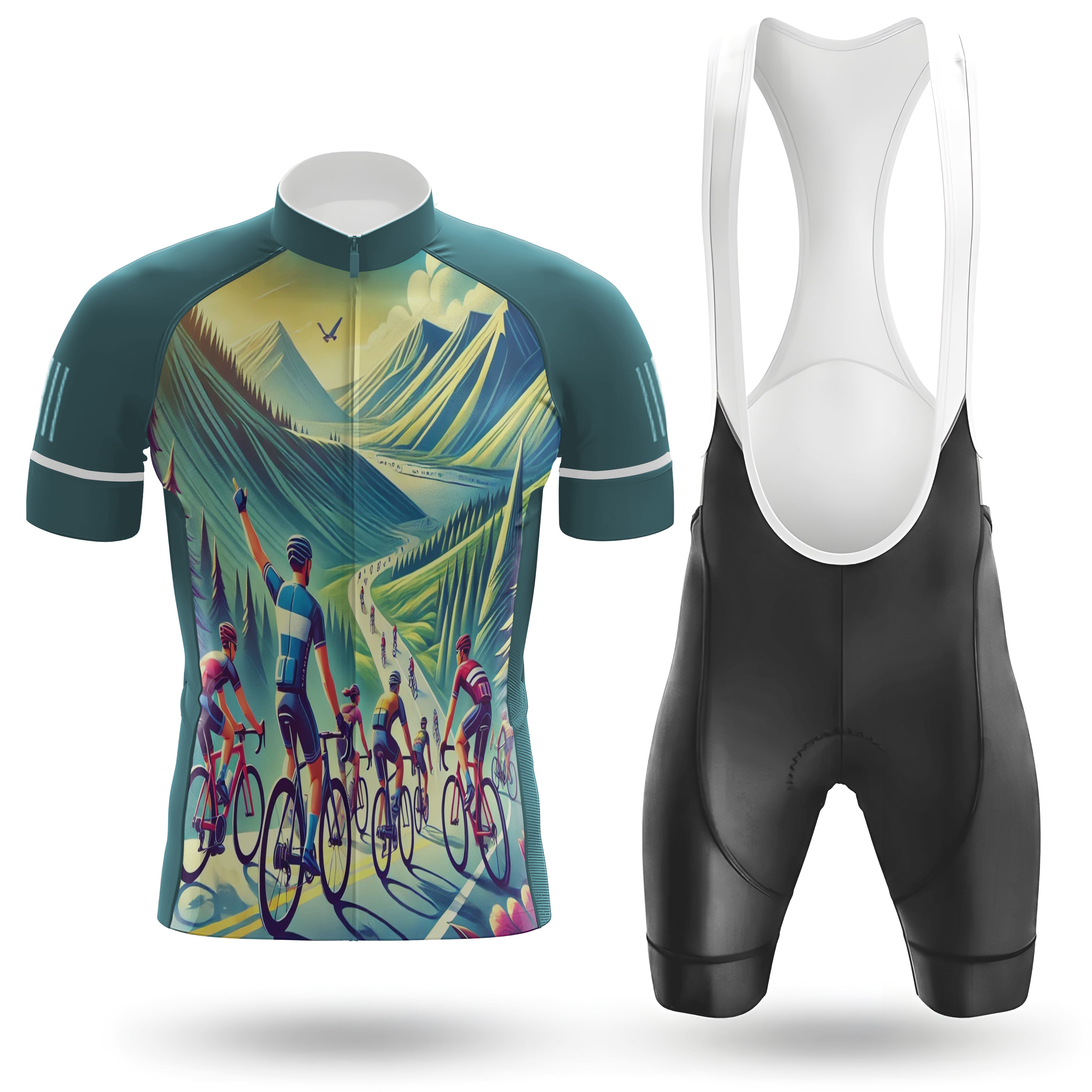 Cycling Team Men's Cycling Kit - Bold & Stylish | RSSC Sports – Rssc Sports