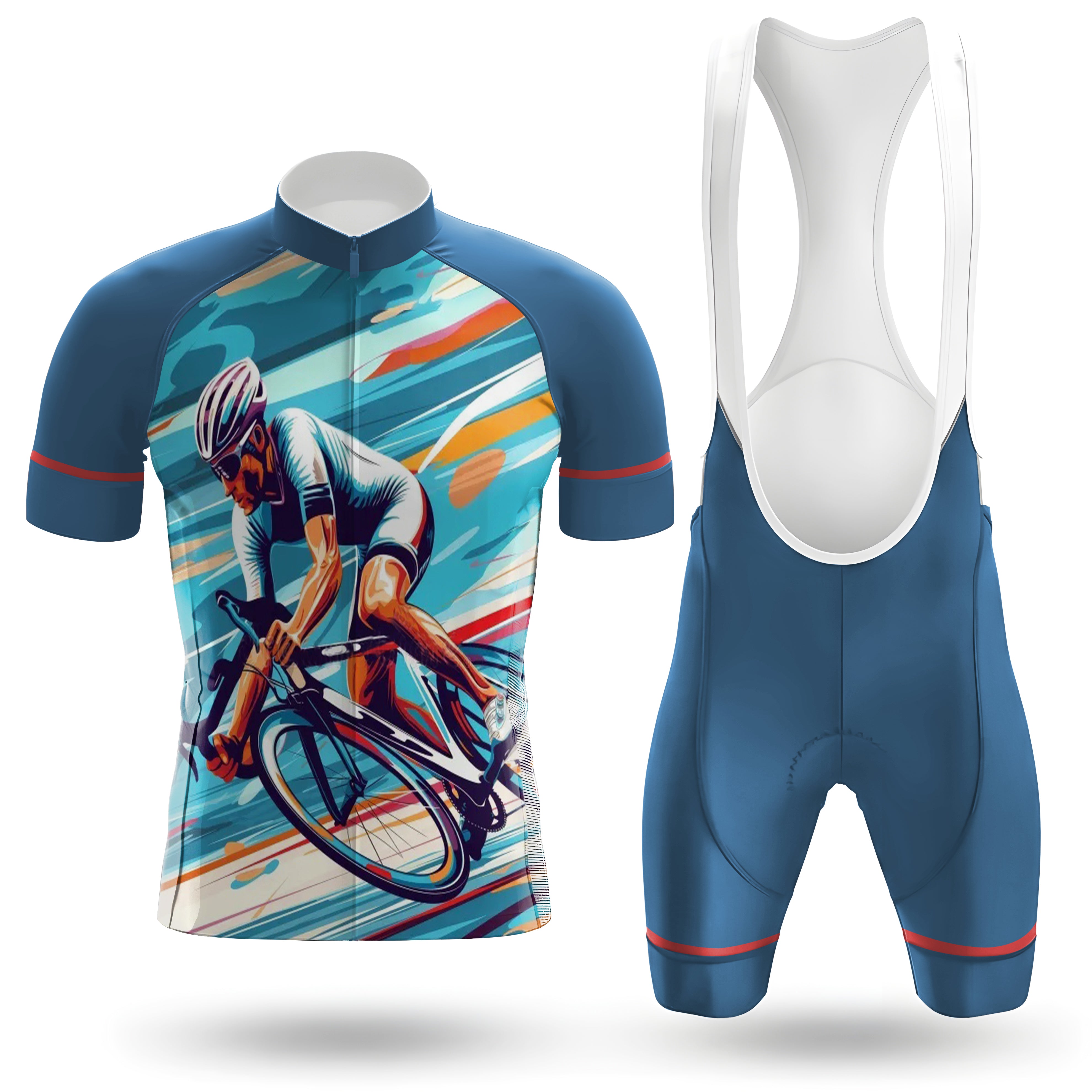 Vibrant Bike Men's Cycling Kit - Bold & Stylish | RSSC Sports – Rssc Sports