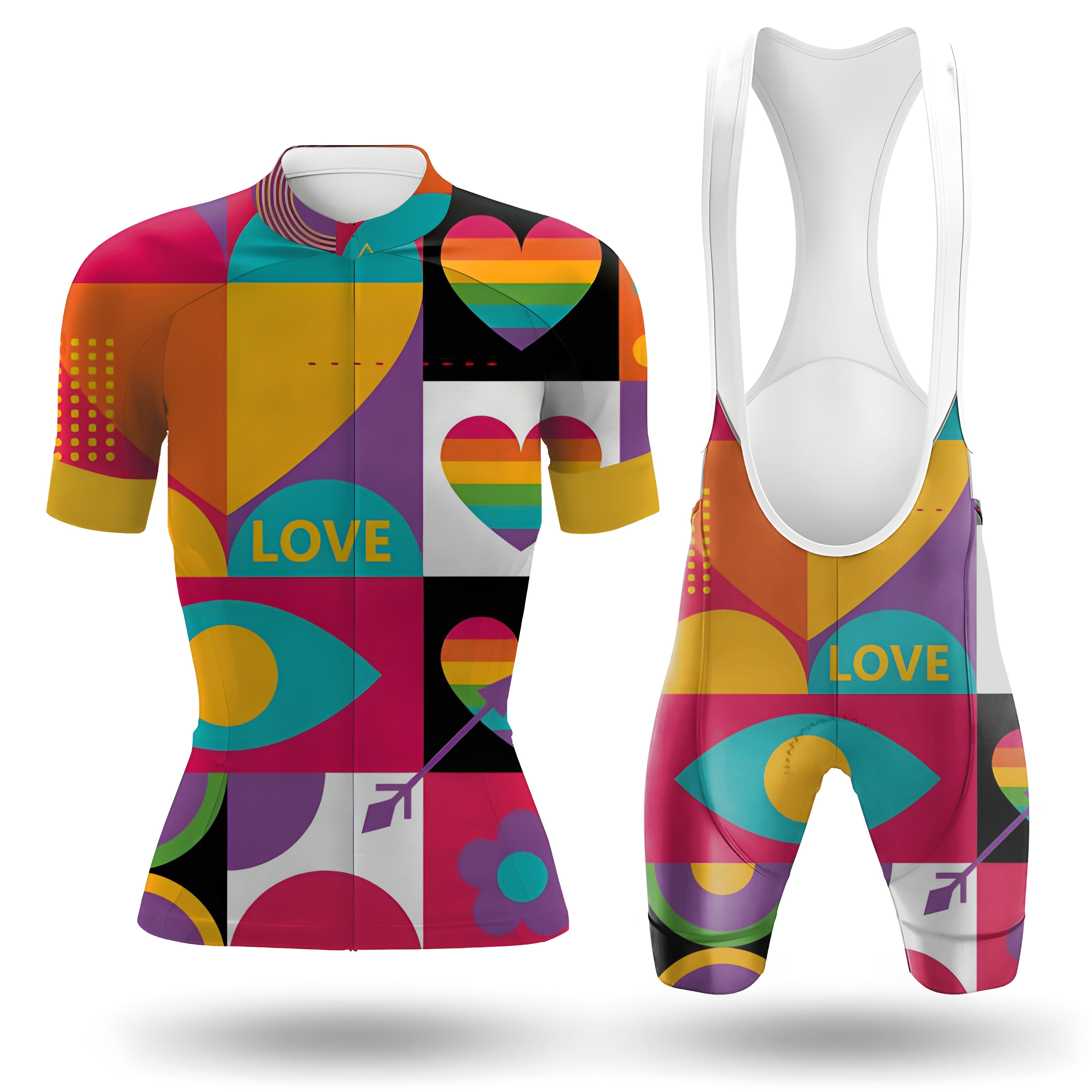 Rainbow Women's Short Sleeve Cycling Kit – Rssc Sports