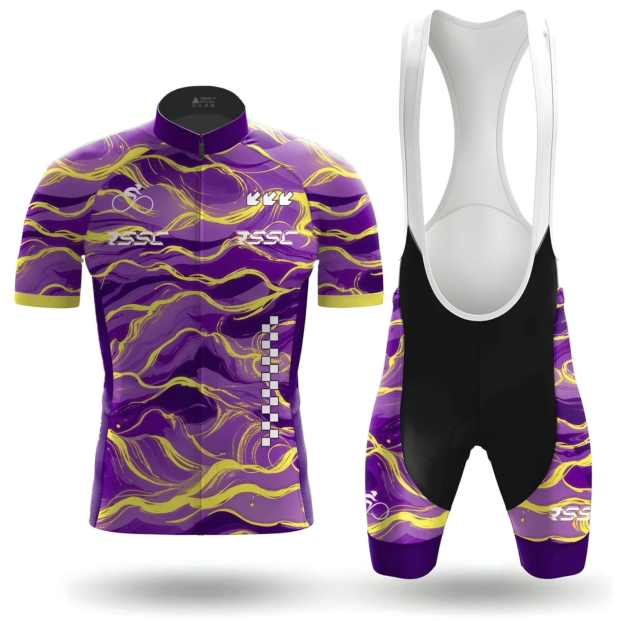 RSSC Volt-Stream Pro Men's Short Sleeve Cycling Kit - Bold & Stylish ...